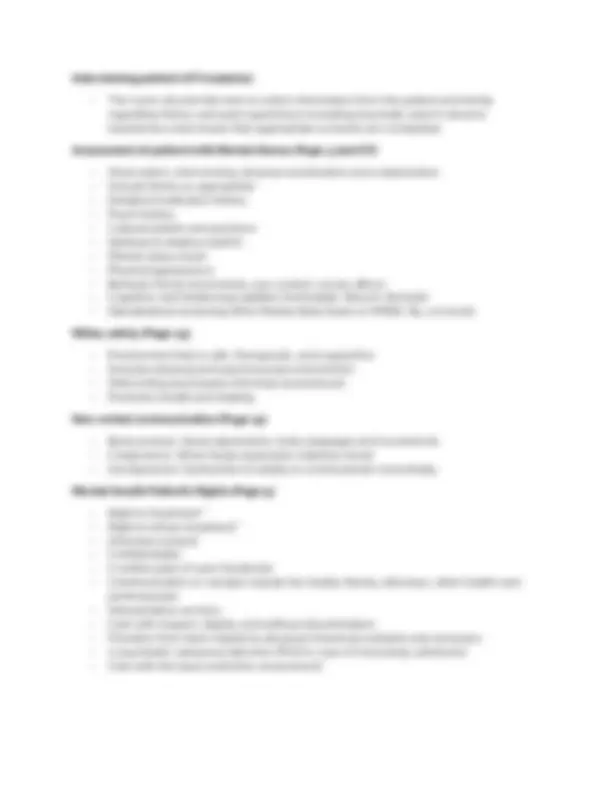 Mental Health Test 1 Study Guide | Study Guides, Projects, Research ...