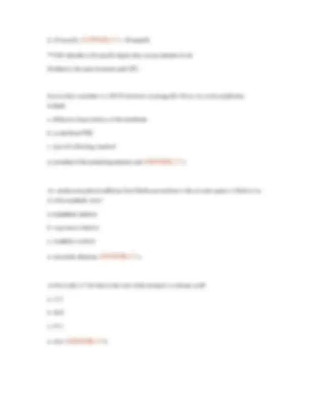 Hematology CSMLS Chemistry Exam with Questions and Answers | Exams ...