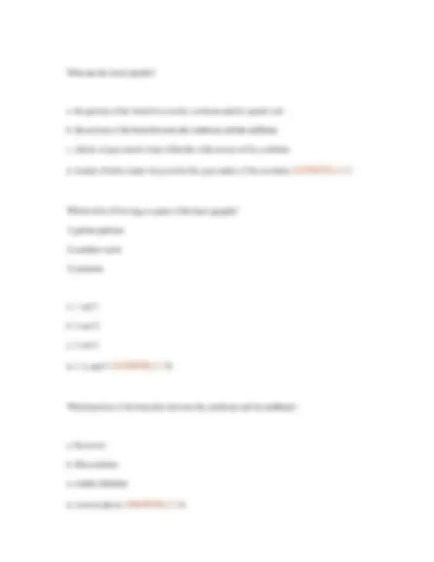 Nervous System Pathology Exam with Questions and Answers | Exams ...