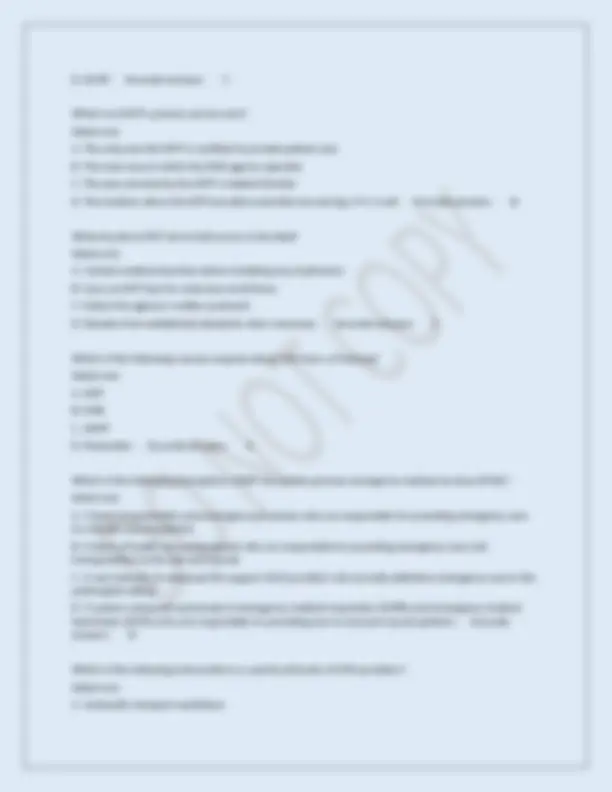 West Coast EMT – Chapter 1 EMS Systems Questions with 100% Accurate Answers | Exams Medicine ...