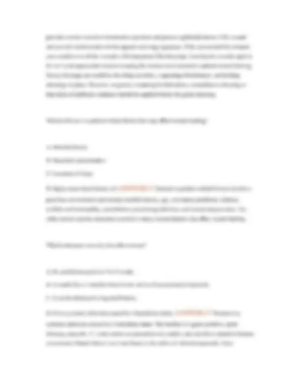 Wound Management Exam Study Set with Questions and Answers | Exams ...