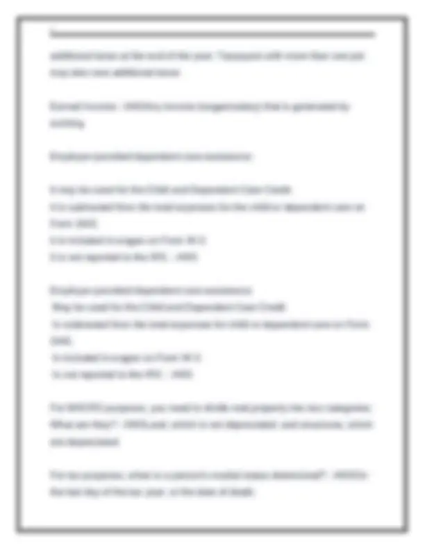 HR BLOCK FINAL TEST REVIEW UPDATED (ITC 2025) QUESTIONS & CORRECT ...