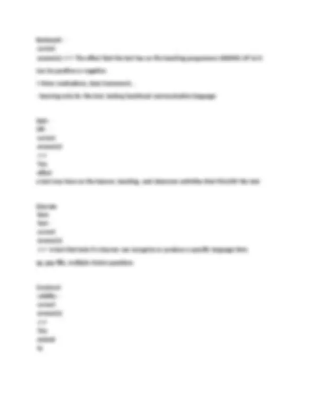 DELTA Assessment and Testing Questions with answers | Exams Advanced ...