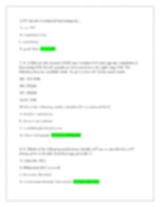 NBRC TMC PRACTICE QUESTIONS & ANSWERS 2025 | Exams Nursing | Docsity