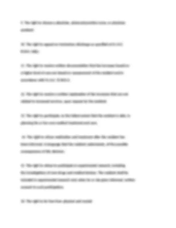 Assisted Living Study Guide: Regulations, Resident Rights, and Safety Standards | Exams ...