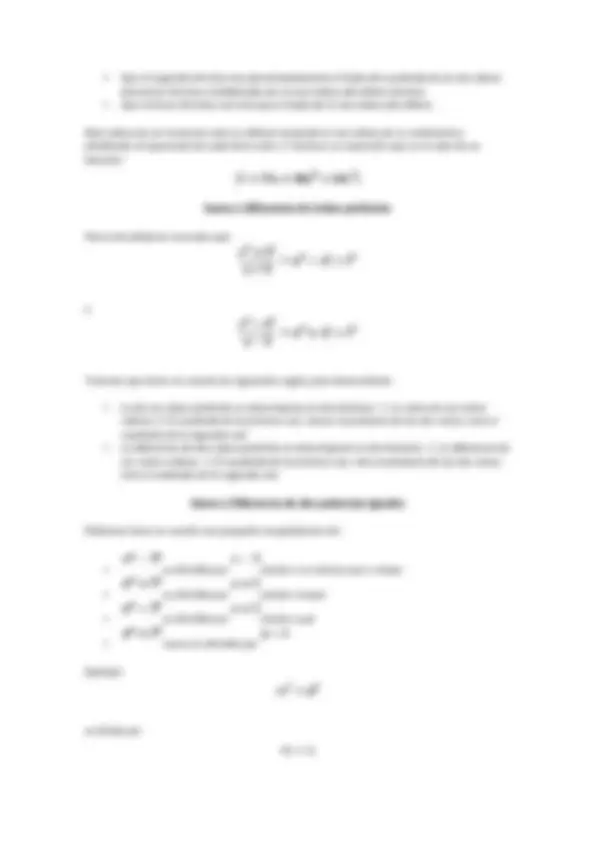 generalizacion de binomio | Assignments Mathematics | Docsity