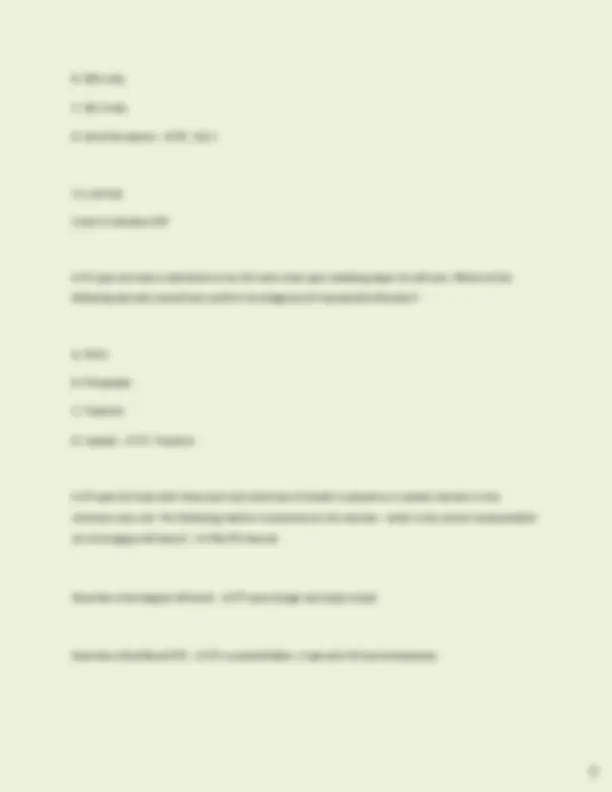 ACCS Review: Critical Care Practice Exam Q&A | Exams Nursing | Docsity