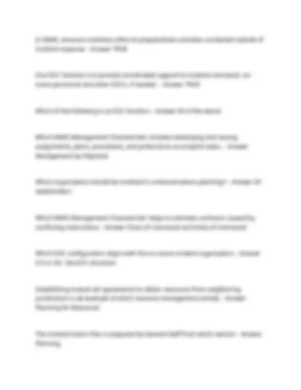 NIMS/700 – FEMA IS-700.C Exam (2025) | Complete Study Guide with ...