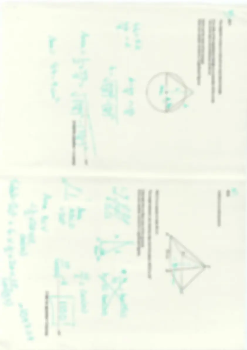 Unit 7- area, volume, perimeter, grade 9 | Study notes Mathematics ...