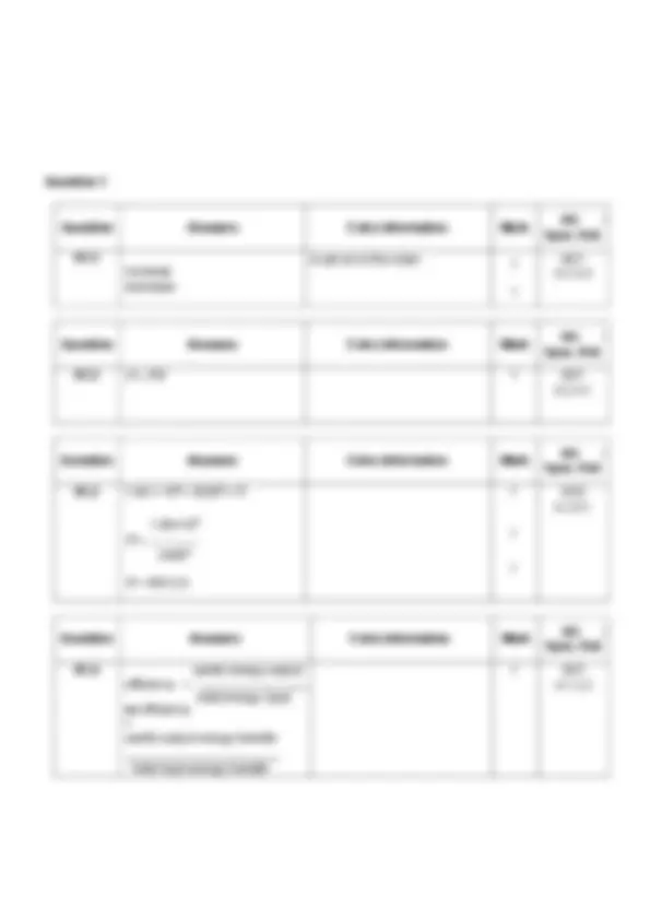 GCSE PHYSICS – PAPER 1 EXAM QUESTIONS WITH MARKING SCHEME JUNE 2024-2025 | Exams Physics | Docsity