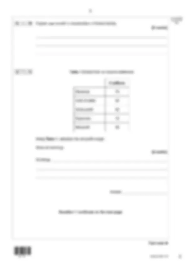 Actual 2024 AQA GCSE BUSINESS 8132/2 Paper 2 Merged Question Paper + Mark Scheme Actual | Exams ...