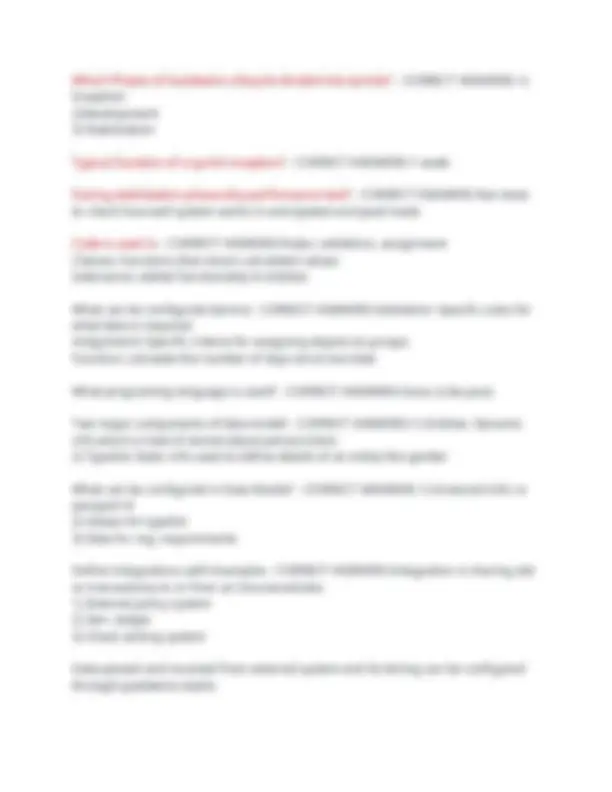 2024 GUIDEWIRE EXAM WITH CORRECT ANSWERS | Exams Nursing | Docsity