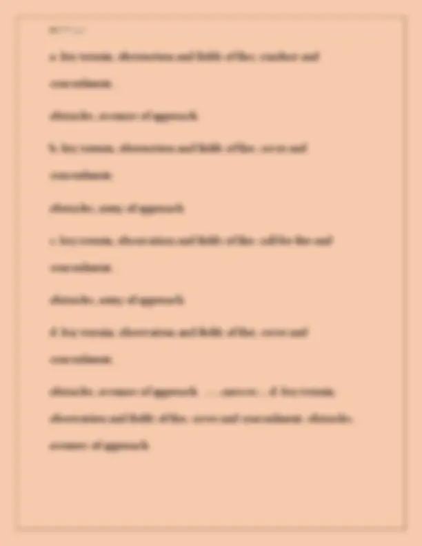 Infantry Patrol Tactics: Study Guide with Questions and Answers | Exams ...