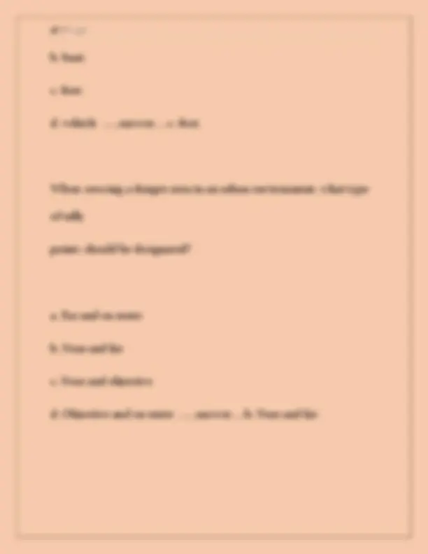 Infantry Patrol Tactics: Study Guide with Questions and Answers | Exams ...