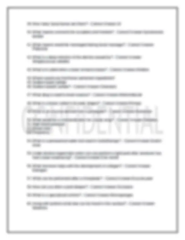 Utah Master Aesthetician State Board Written Test Review Questions and ...