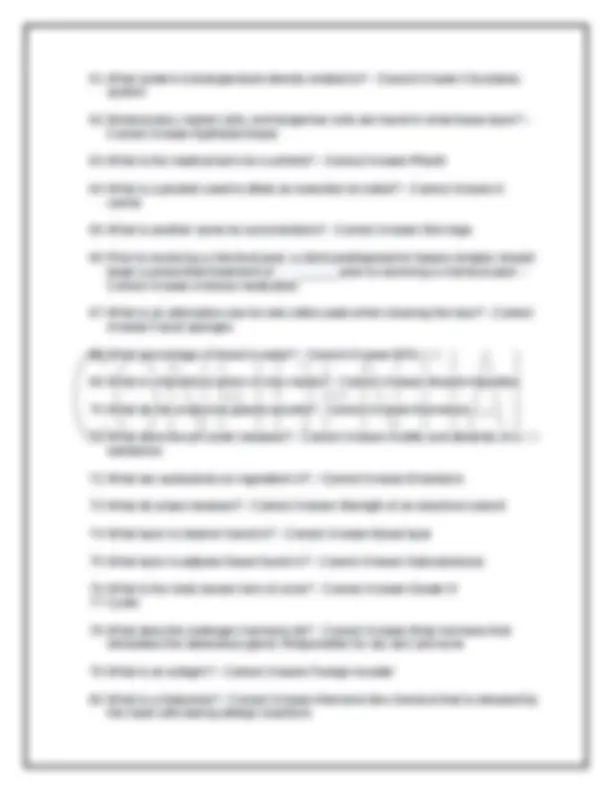 Utah Master Aesthetician State Board Written Test Review Questions and ...