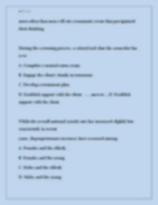 2025/2026 Certified Alcohol and Drug Counselor (CADC/CDAC) Exam Guide ...