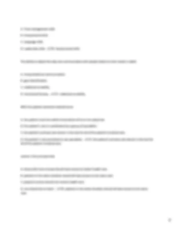 Lesson 2: Allied Health Careers Exam | Actual Questions and Answers ...