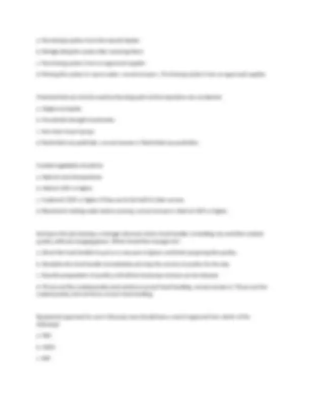 ServSafe Food Manager Practice Exam Questions with Accurate Answers ...