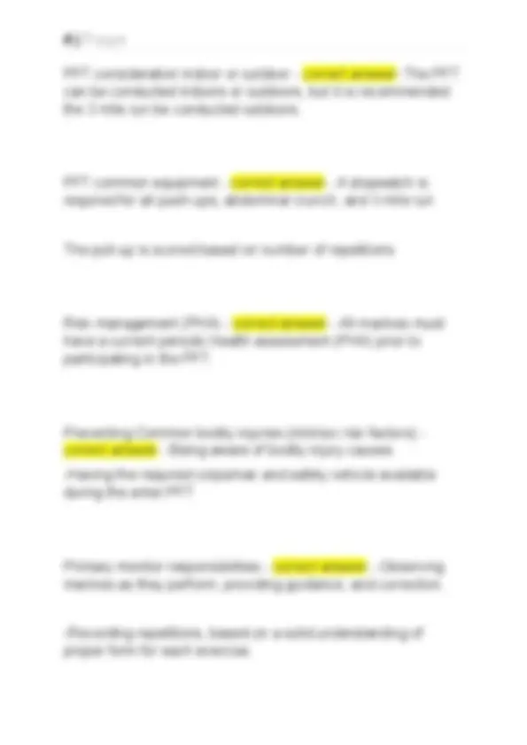 Marine Corps PFT: 2025 Exam Overview and Monitor Certification Guide ...