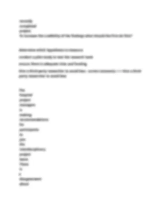 Evidence-Based Design in Healthcare: Exam Questions and Answers | Exams ...