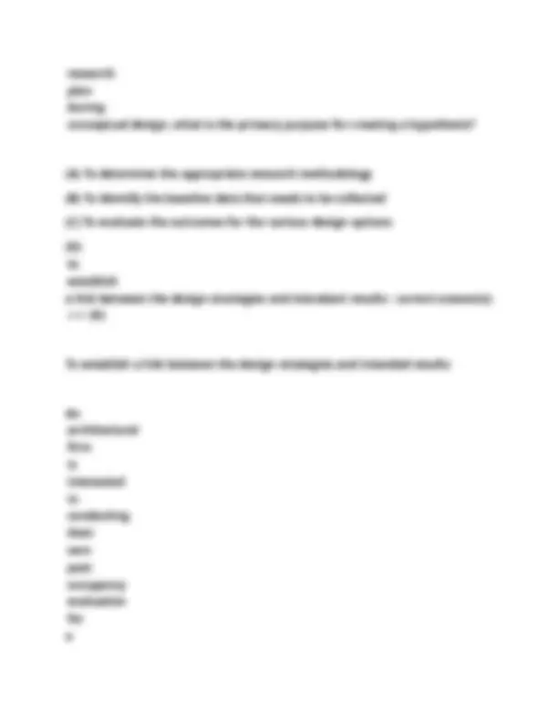 Evidence-Based Design in Healthcare: Exam Questions and Answers | Exams ...