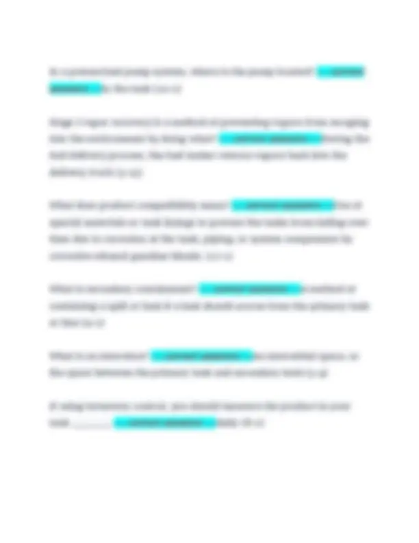 New York State Class A/B UST Operator Exam Questions with Correct ...