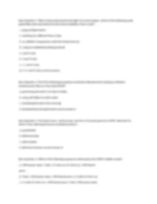 CH 12: Principles of Test Selection and Administration Questions with ...