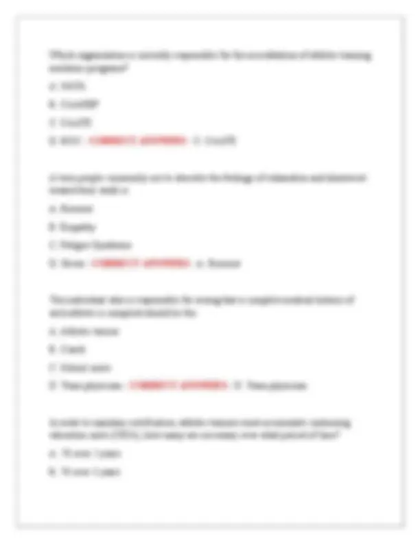 CATA PRACTICE EXAM QUESTIONS (CH 1-5) AND ANSWERS (VERIFIED AND WELL ...