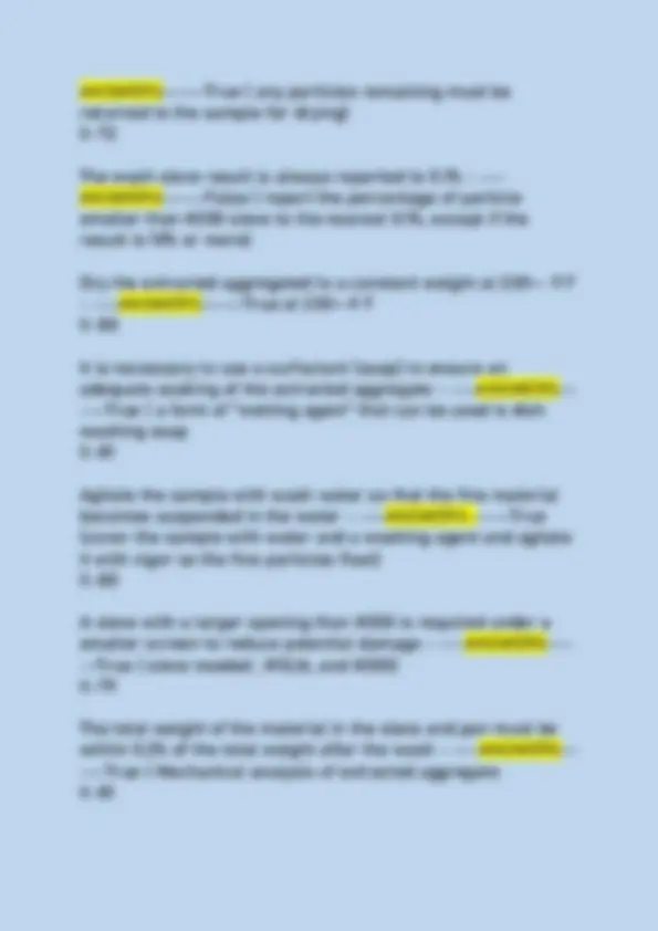 NETTCP Training Exam Q&A 2025/2026: Aggregate Testing and Quality ...