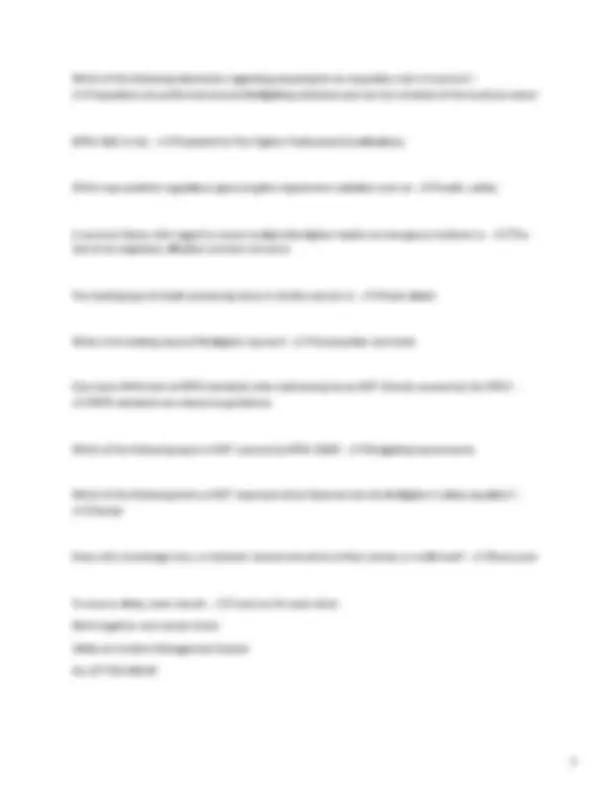 TCFP Practice Test FF1 | 100% Correct Answers | Verified 2025/2026 ...