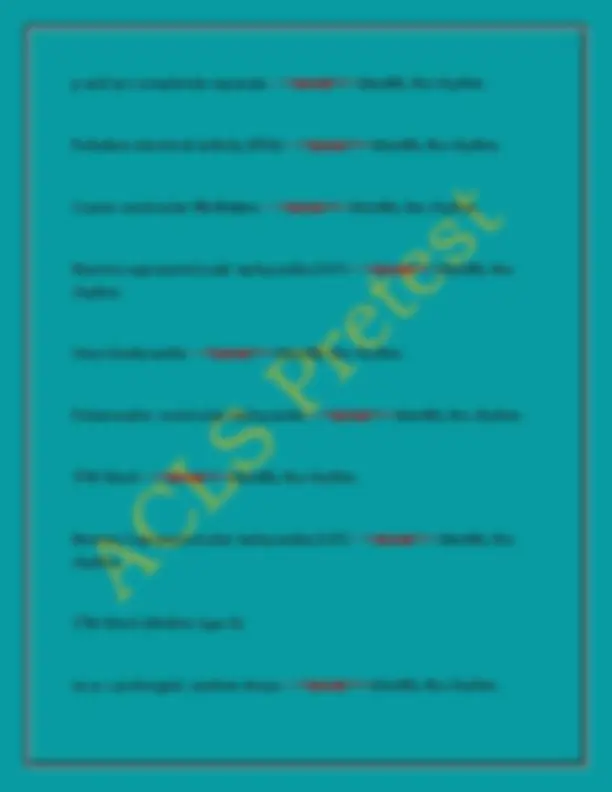 ACLS Pretest Questions and Answers for Certification 2025/2026 | Exams ...