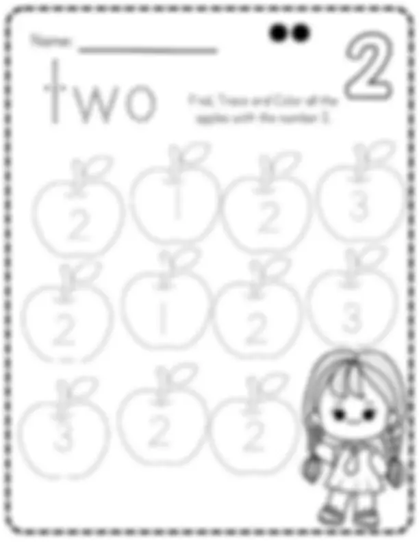 Preschool Math Learning Numbers 1 to 5 | Study notes Mathematics | Docsity