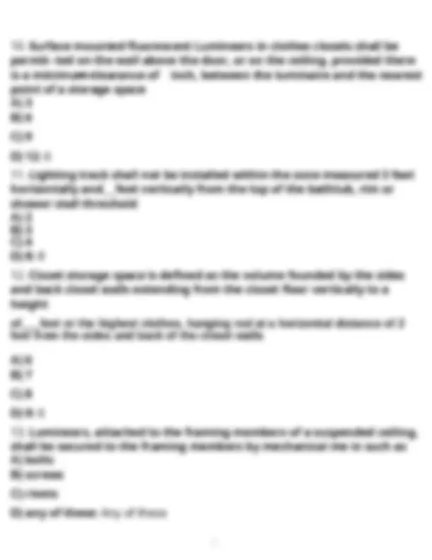 TEST 6 NEC ARTICLES SAMPLE REVISION TEST UPDATED WITH 100% CORRECT ...