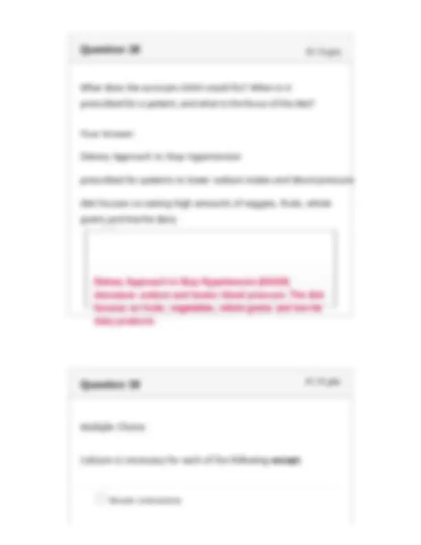 BIOD 121 Module 4 Exam (2 Versions)(Newest, 2025)/ BIOD121 Module 4 ...