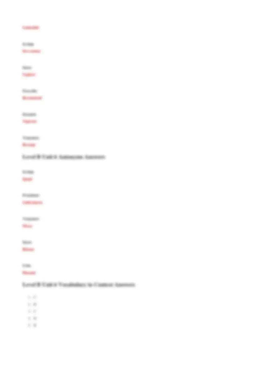 Sadlier Vocabulary Workshop Level B Unit 6 Answers – Verified ...