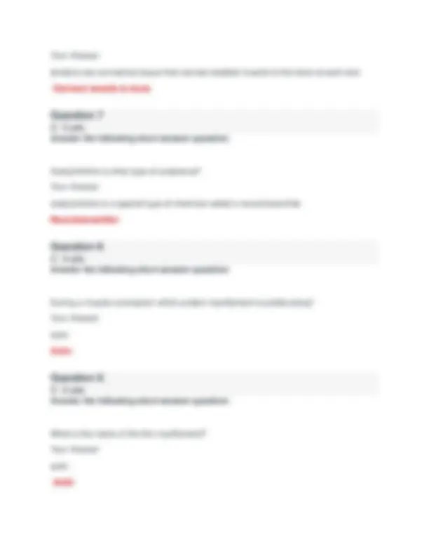 BIOD 151 Module 5 Exam (Newest, 2025)/ BIOD151 Module 5 Exam : Portage ...