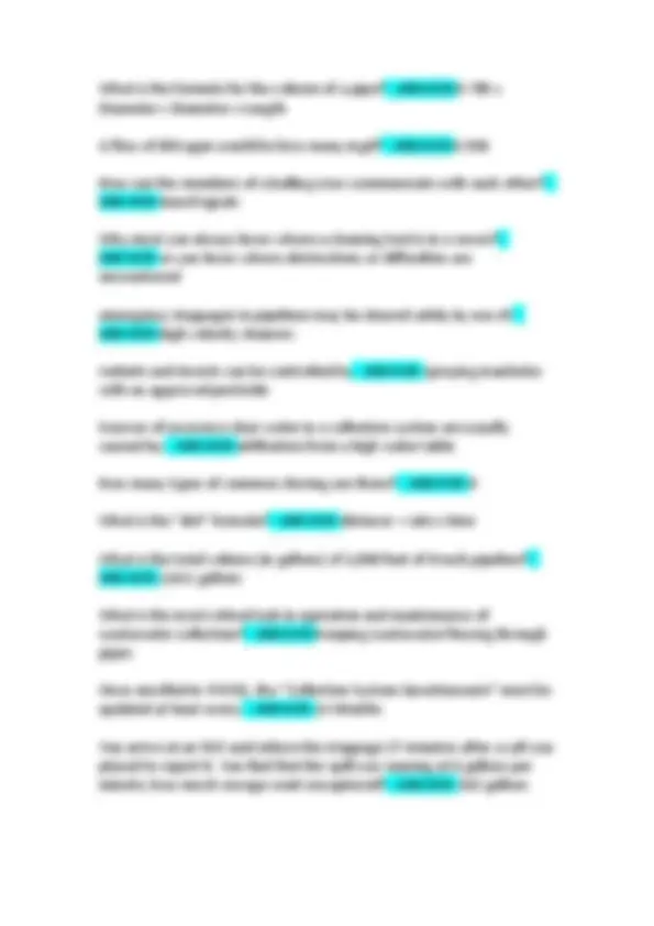 Cwea Collection Systems Maintenance Exam Questions And Answers 2025 Exams Nursing Docsity