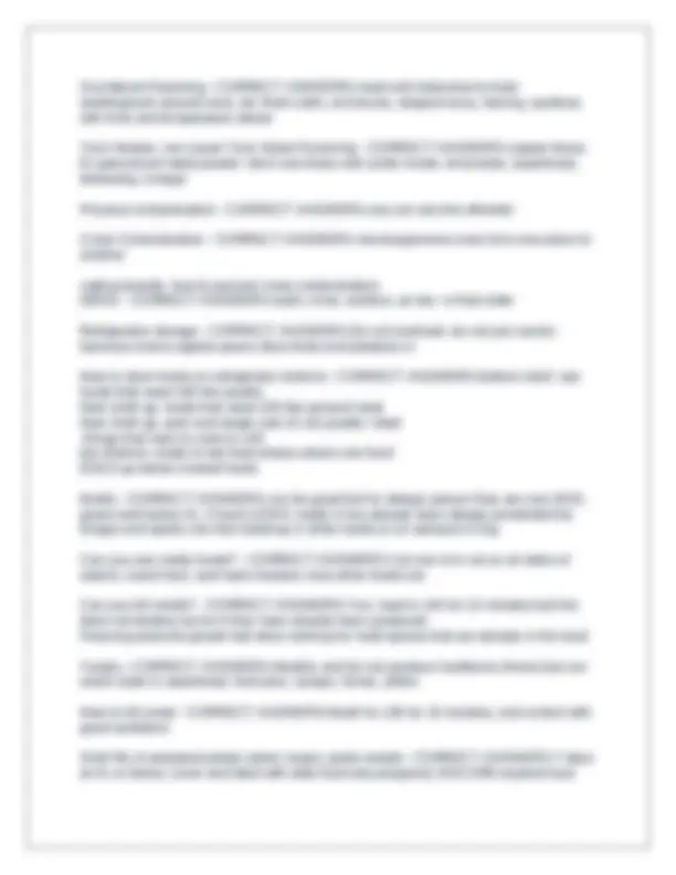 STUDY PREMIER FOOD SAFETY FOOD MANAGER CERTIFICATION STUDY GUIDE EXAM ...