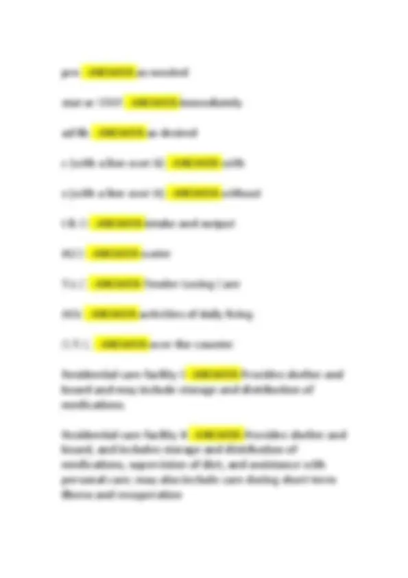 Level 1 Medication Aide final exams with correct answers and verified ...
