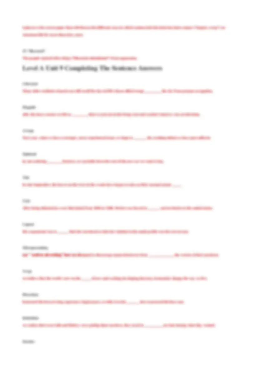 Sadlier Vocabulary Workshop Level A Unit 9 Answers – Complete and ...