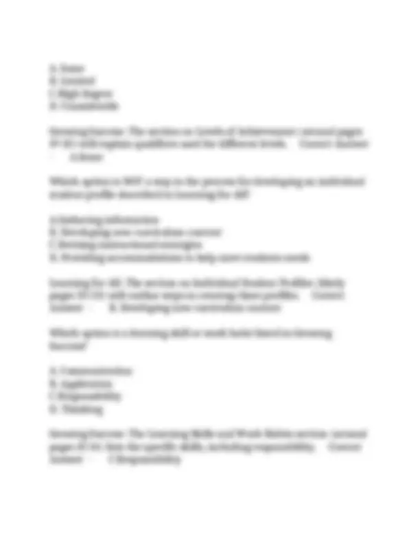 MPT Practice Test: Pedagogy 2024/2025 – Questions With Relevant ...