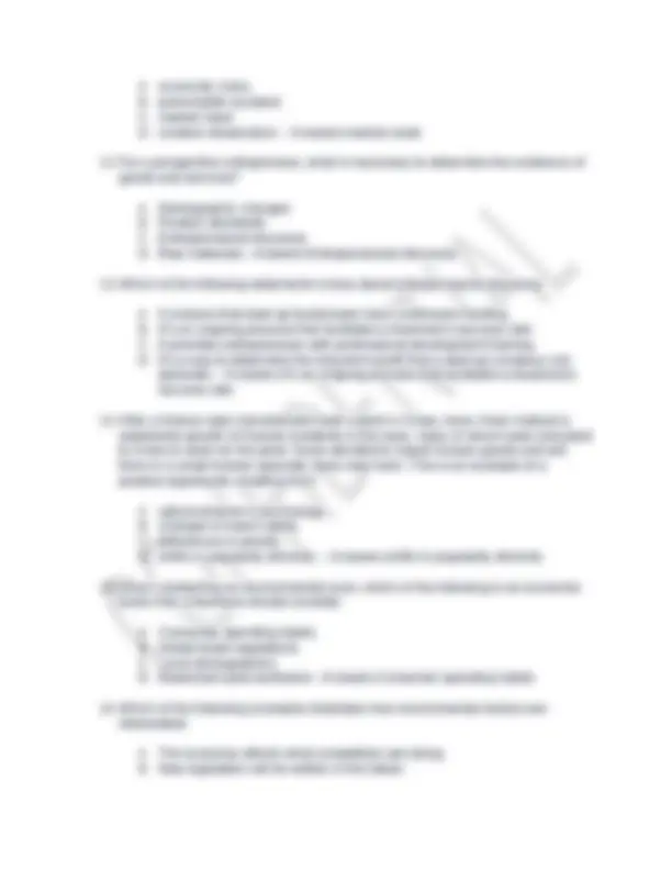 Entrepreneurship Final Exam Review Questions with Correct Verified ...