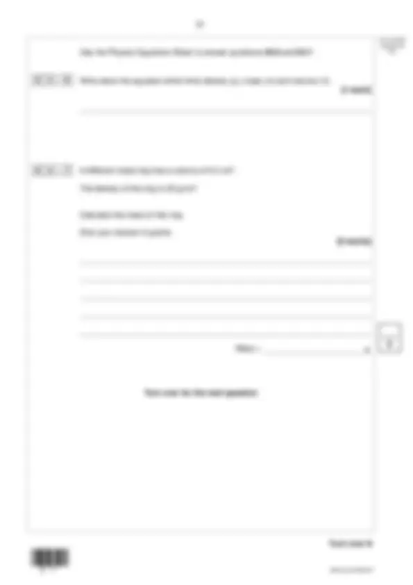 2024 AQA GCSE PHYSICS Foundation Tier Paper 1 COMBINED QUESTION PAPER ...
