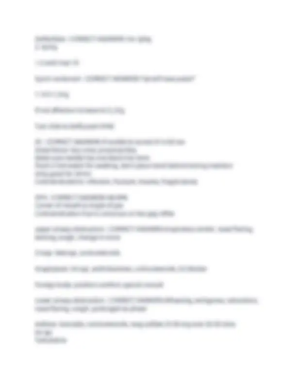 2024 PALS EXAM WITH CORRECT ANSWERS | Exams Nursing | Docsity