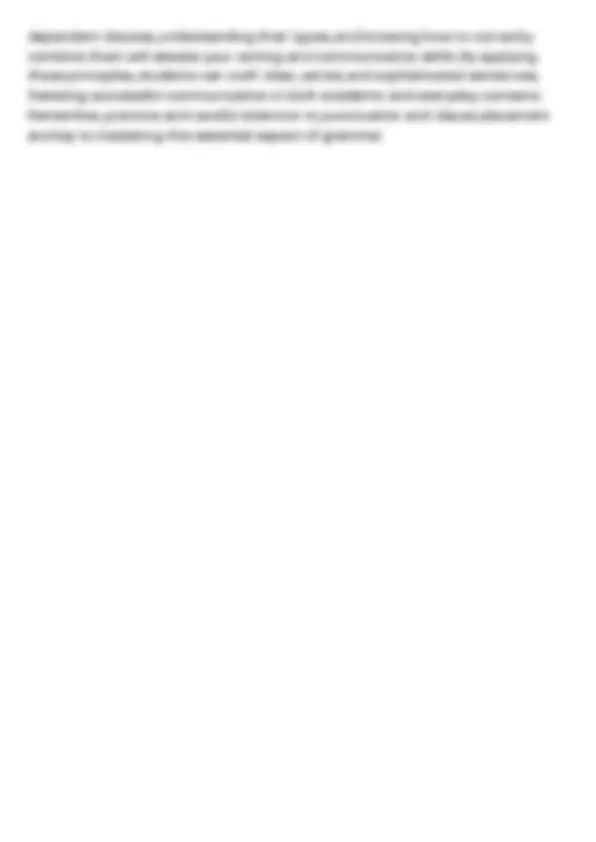 Mastering Clauses in English Grammar: Types, Examples, and Teaching ...