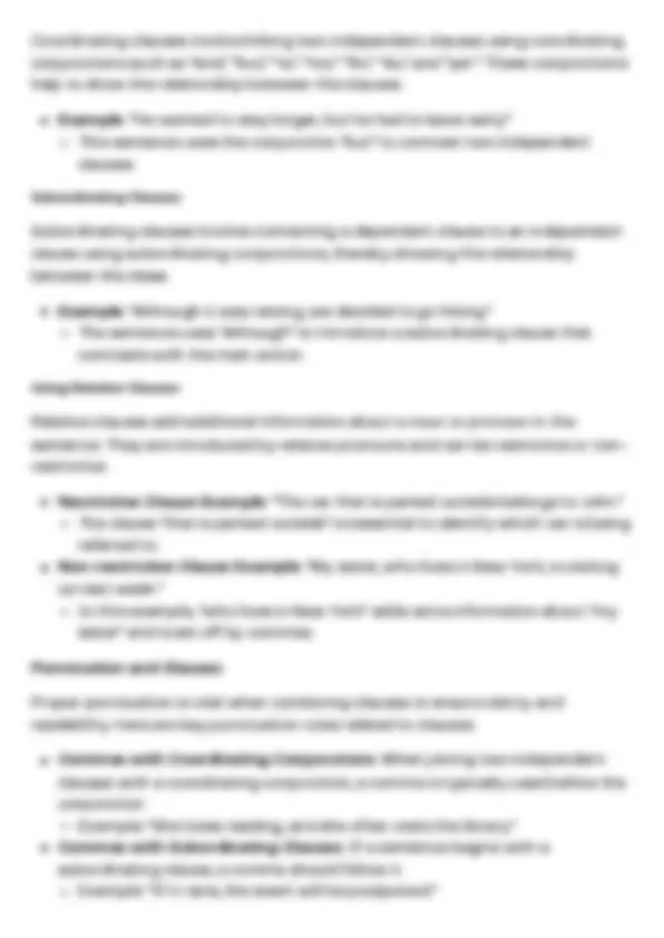 Mastering Clauses in English Grammar: Types, Examples, and Teaching ...