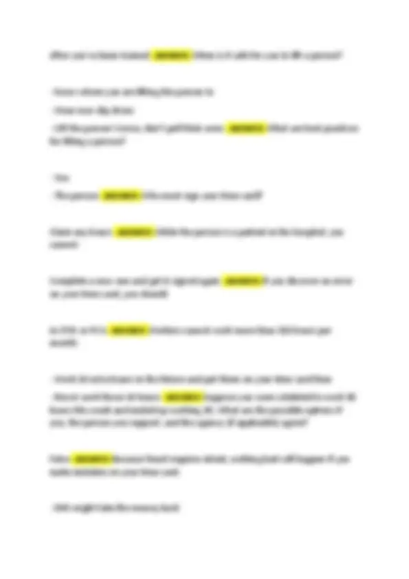 PCA/CFSS WORKER TRAINING_ COMPLETE QUESTIONS AND ANSWERS 2025 GRADED A+ ...