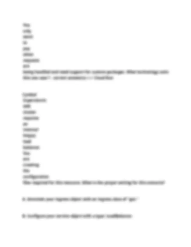 GC Exam Questions With Correct Answers | Exams Web Programming and ...