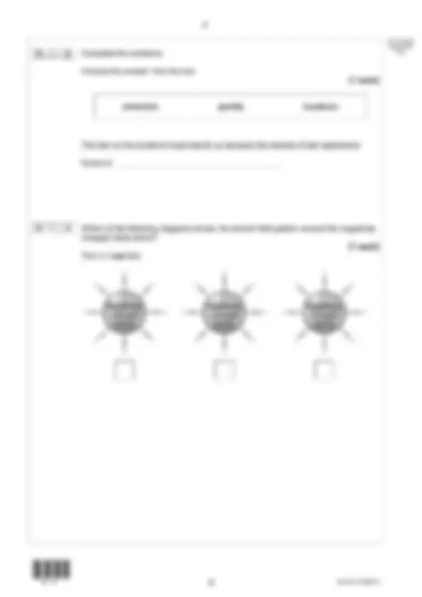 024 AQA GCSE PHYSICS 8463/1F Paper 1 Foundation Tier Question Paper ...